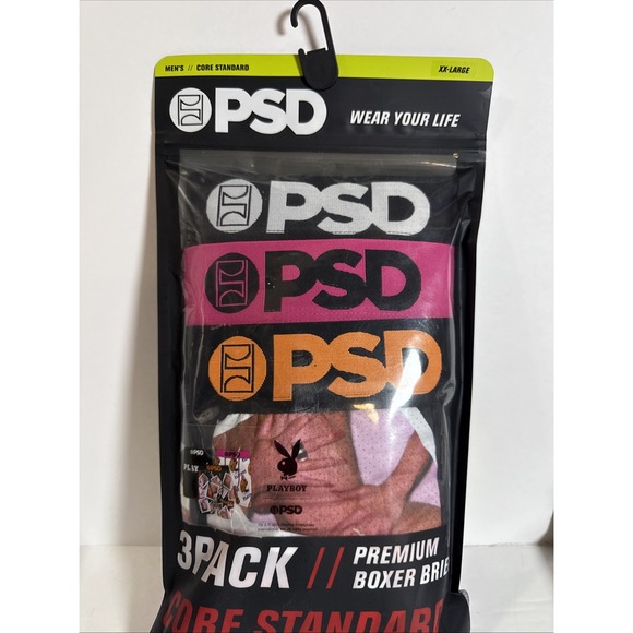 PSD | Underwear & Socks | Psd Playboy Premium Boxer Briefs 3 Pack Size ...